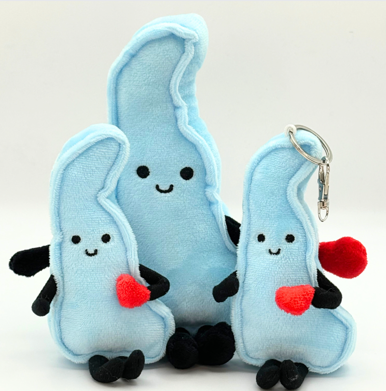 Delaware Keychain – Stuffed States USA