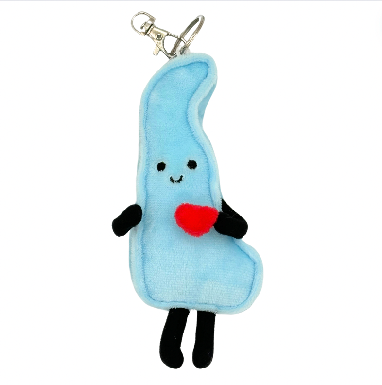 Delaware Keychain – Stuffed States USA