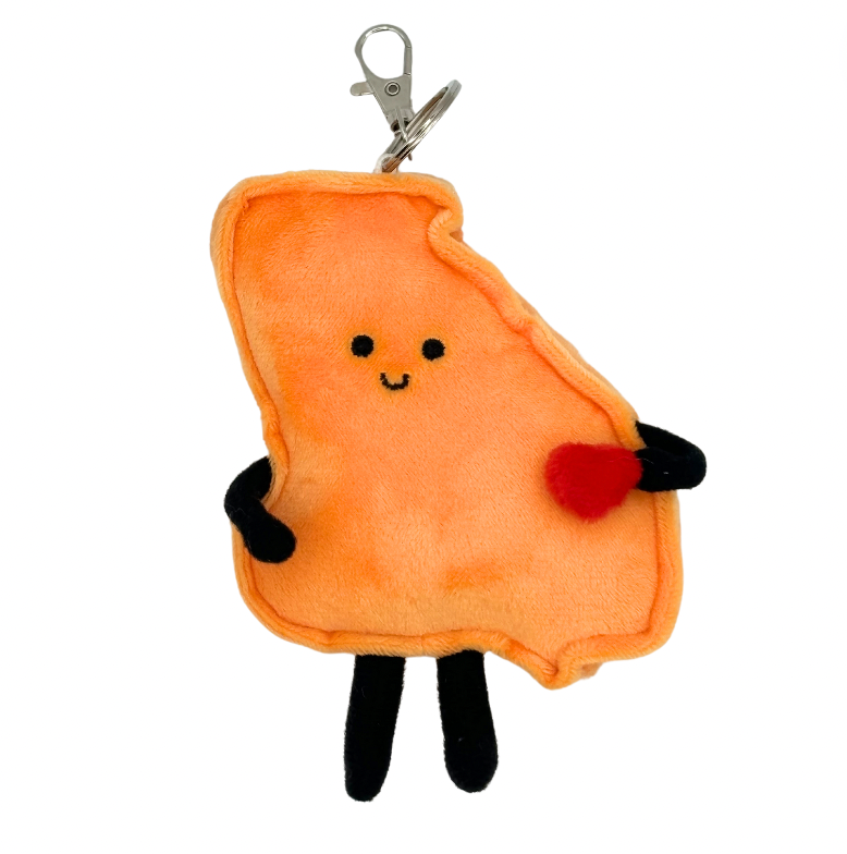 Georgia Keychain – Stuffed States USA