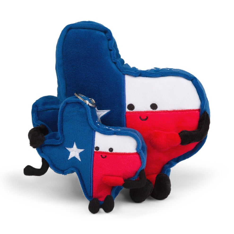 Texas State Flag Stuffed State Magnet – Plush Magnet – Stuffed States USA