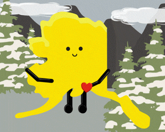 Alaska Stuffed State – Plush Toy for Collectors & Gifts | Stuffed Stat ...